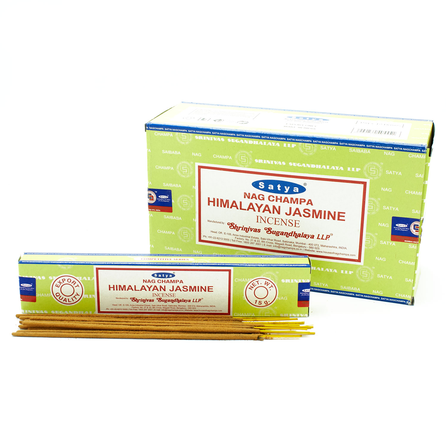 Wholesale Satya Incense Sticks 15g - Himalayan Jasmine - AWGifts Europe ...