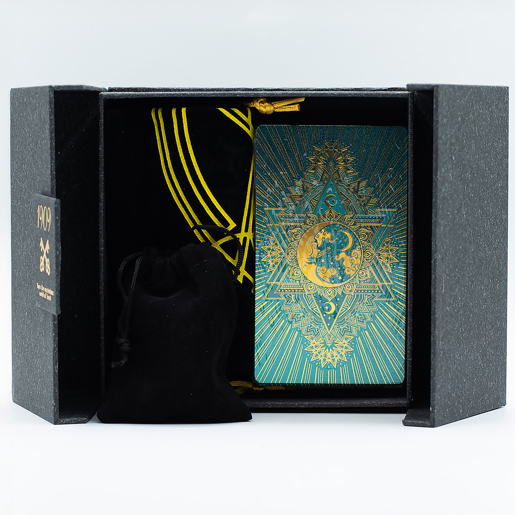 Wholesale Gold & Turqoice Foil Tarot Card Gift Box Set - with booklet ...